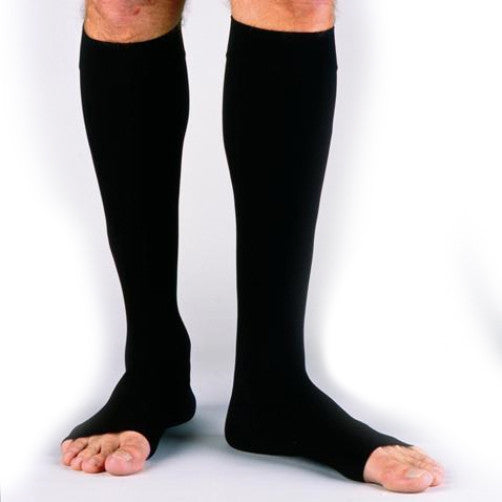 JOBST forMen - Bas de compression pour hommes au genou à pointe ouvert ...